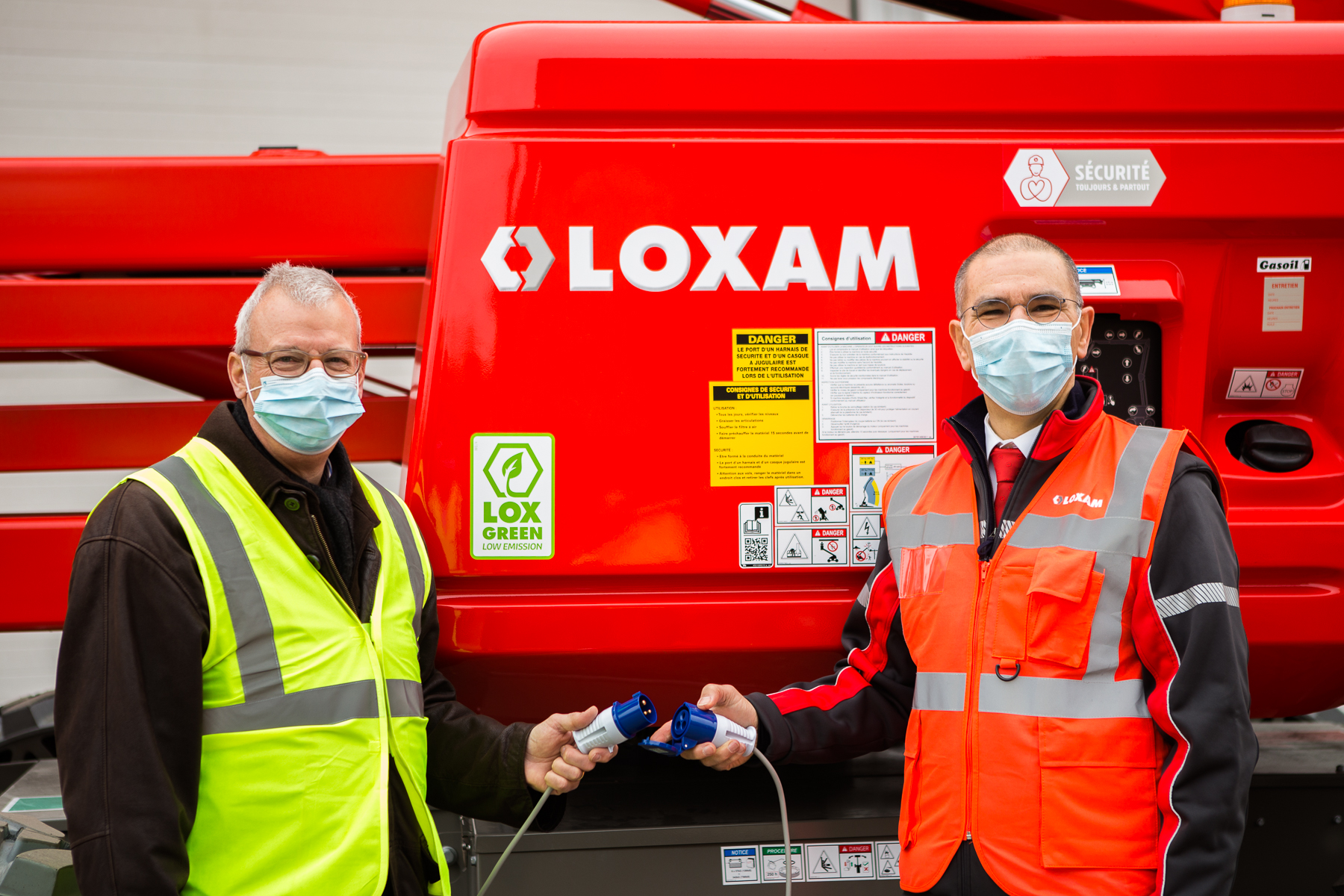 LOXAM launches LOXGREEN - Haulotte partnership - Haulotte Blog