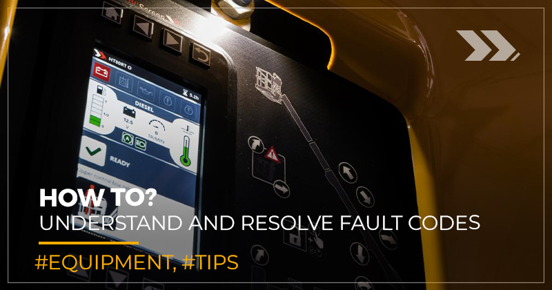 How to understand and resolve a fault code? - Haulotte Blog